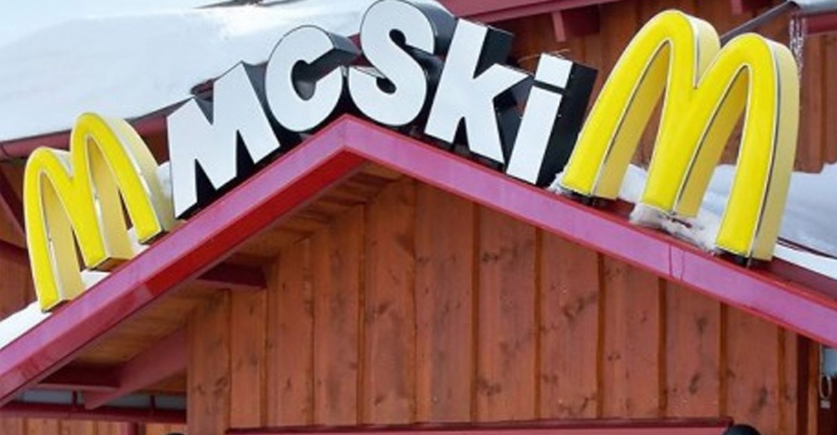 Culinair onverantwoord maar wel lekker gek, de Mc Ski - Snowrepublic